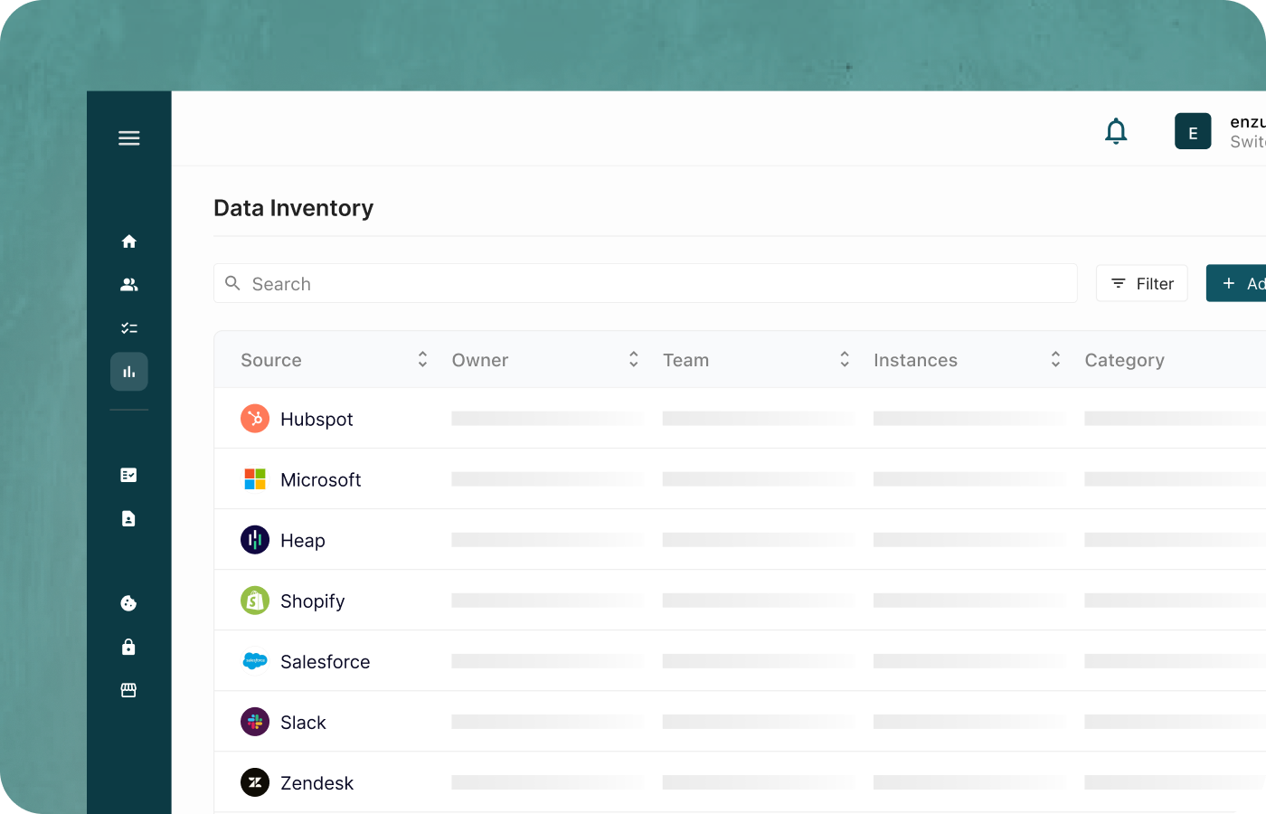 Enterprise Grade Data Privacy Software | Enzuzo